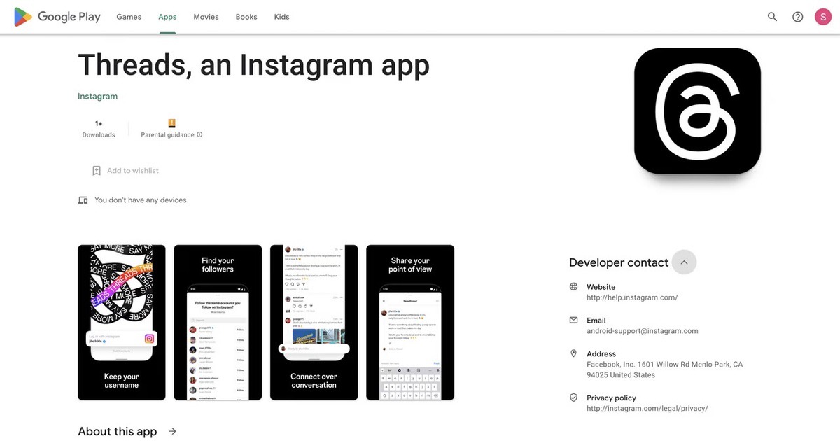 【Threads】もう貰った？期間限定のバッジが配布中！MetaのTwitter対抗SNS「Threads」がアプリストアに登場！